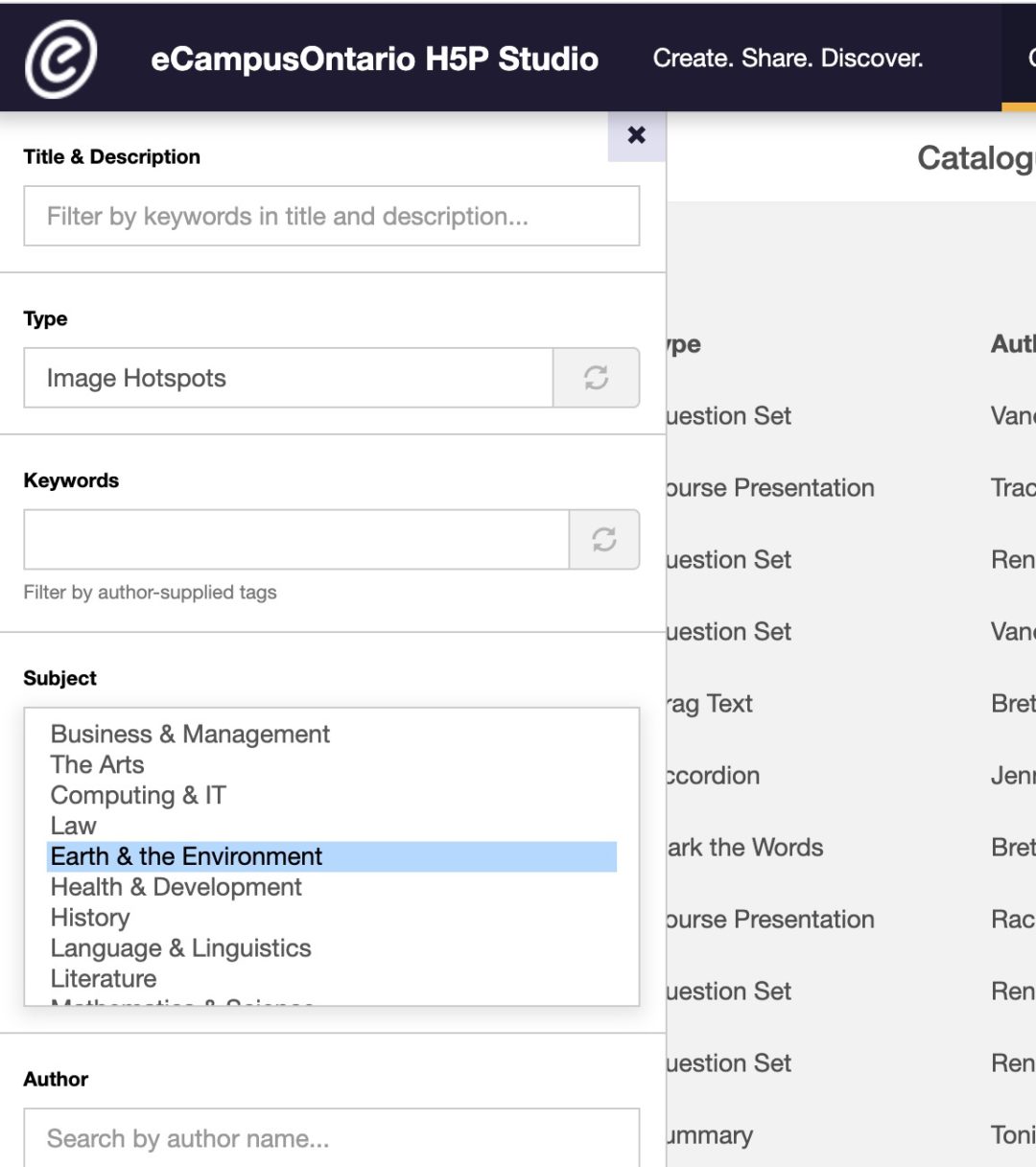 How to Scout For H5P Examples – The H5P Kitchen